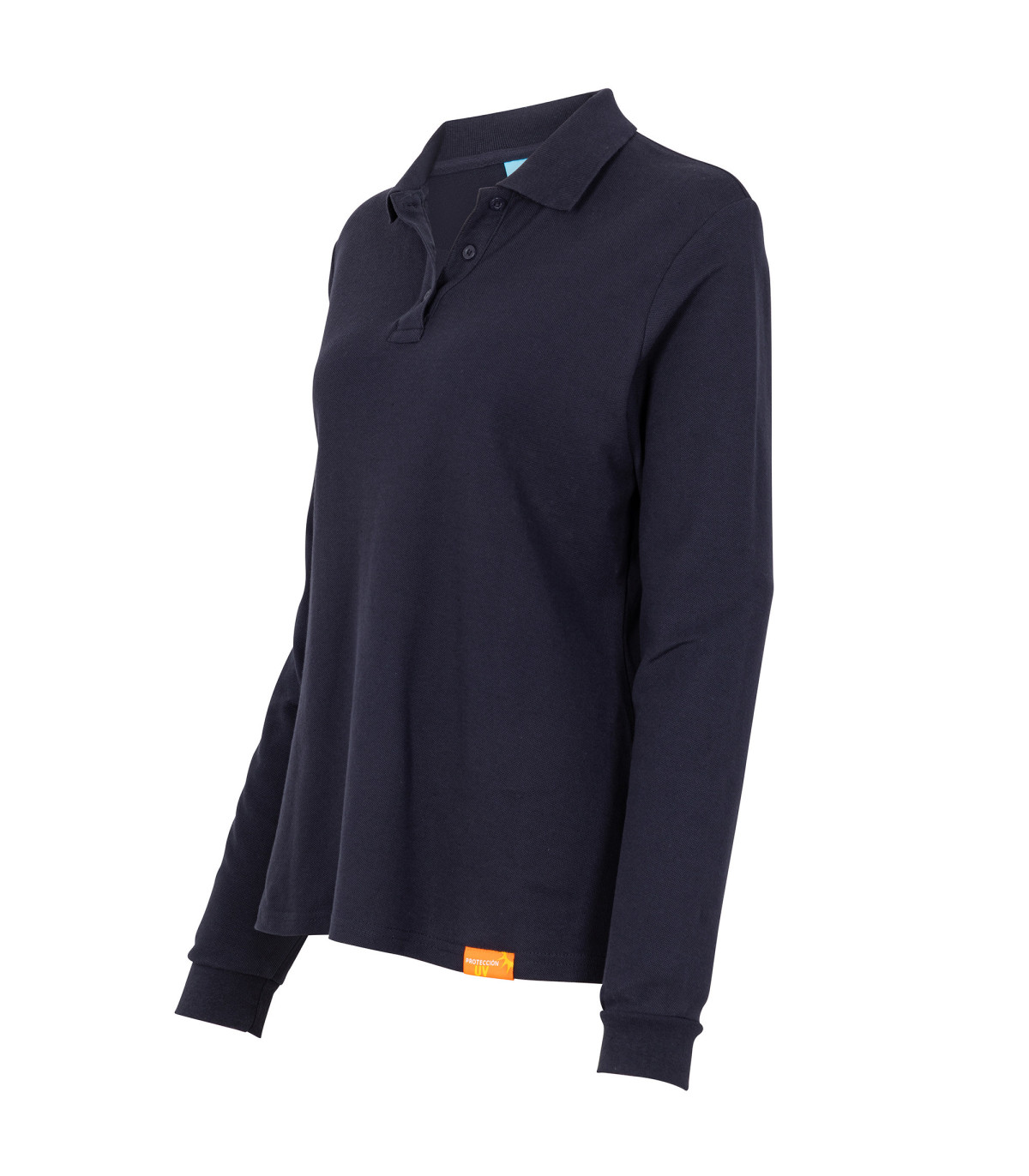 POLERA POLO M/L MUJER 80% ALG 20% POLY